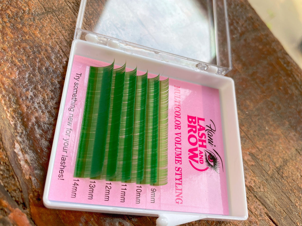 SMALL COLOR LASH TRAY (BLUE , BROW , RED , PURPLE )